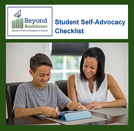 Executive Function Infographics & Resources | Beyond BookSmart